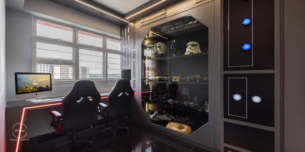 Galactic Study: Star Wars Themed Home Office - Arkee Design Studio